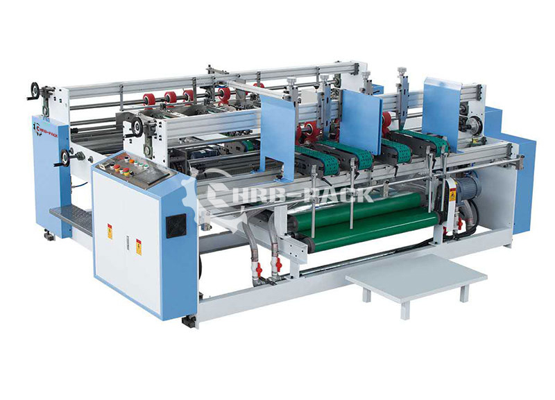 Double Piece Golder Gluer Machine - Ideal Machinery & Equipments